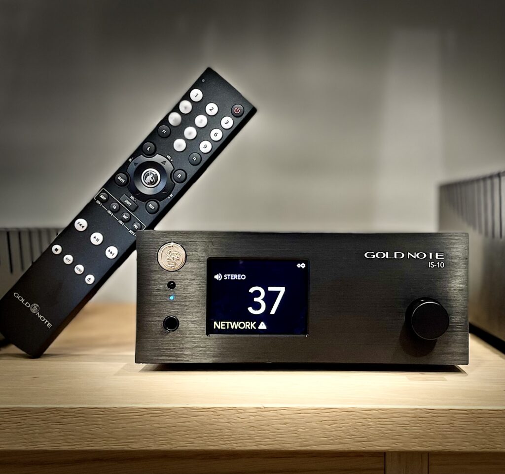Gold Note IS10 - Hifi Vaudaine - Lecteur Réseau Italien
